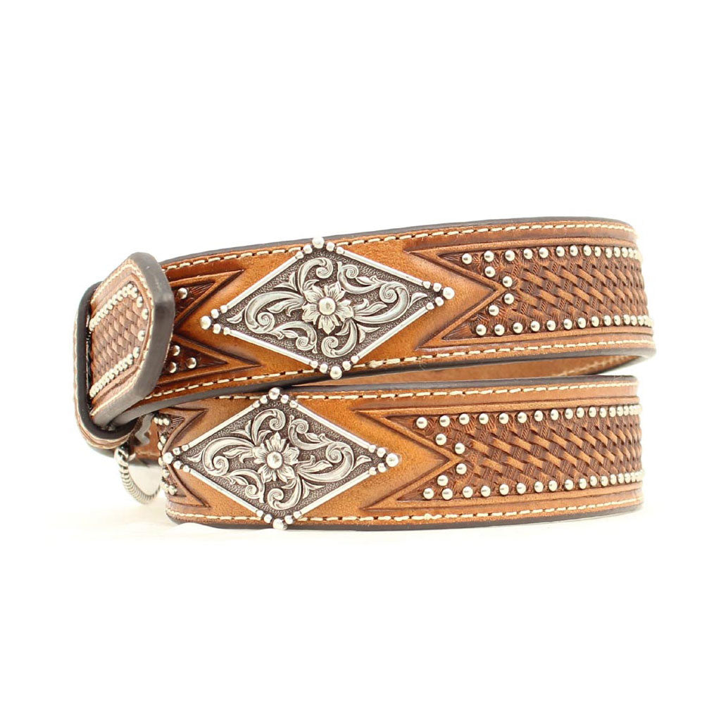 Cinto Ariat Mod A1013608 Color Miel con Conchos – Resistol & Stetson ...