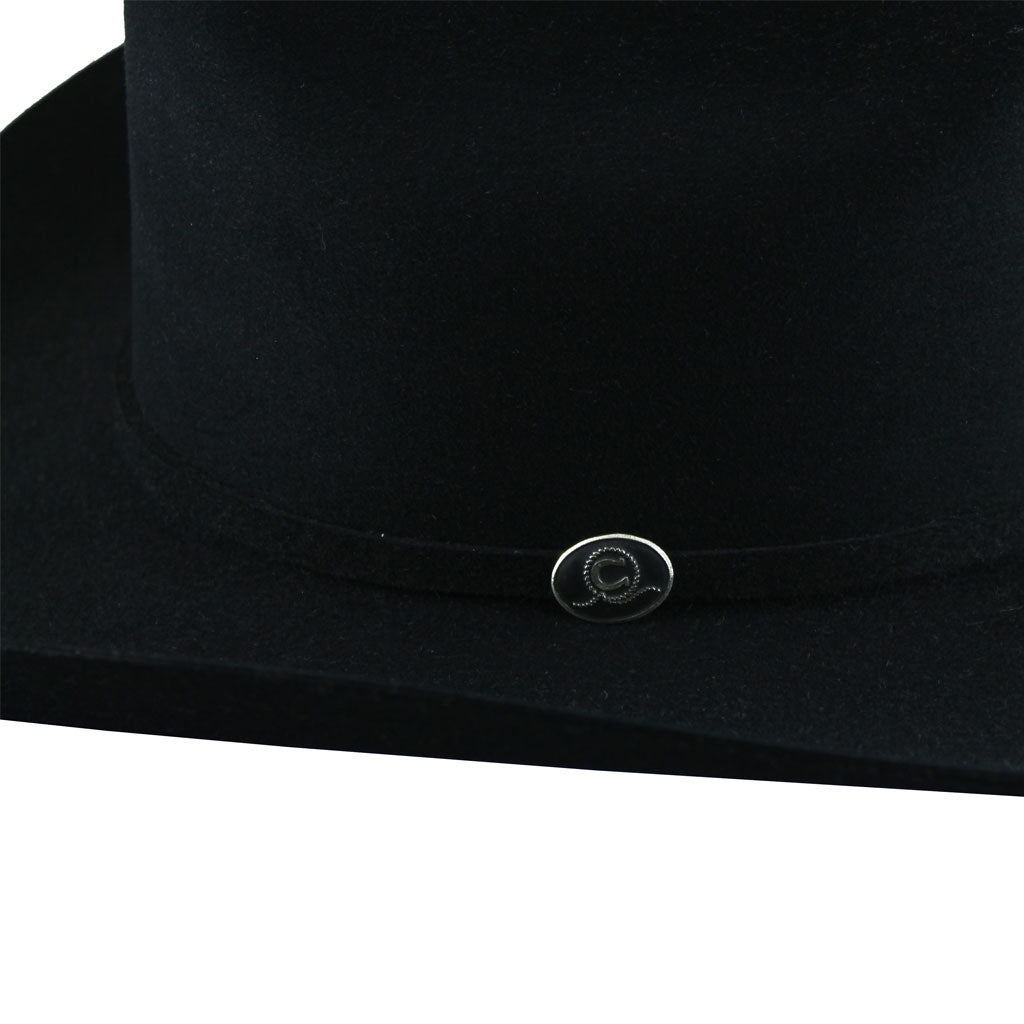 Charlie 1 Horse Cash 6x Black – Resistol & Stetson Hats Mexico