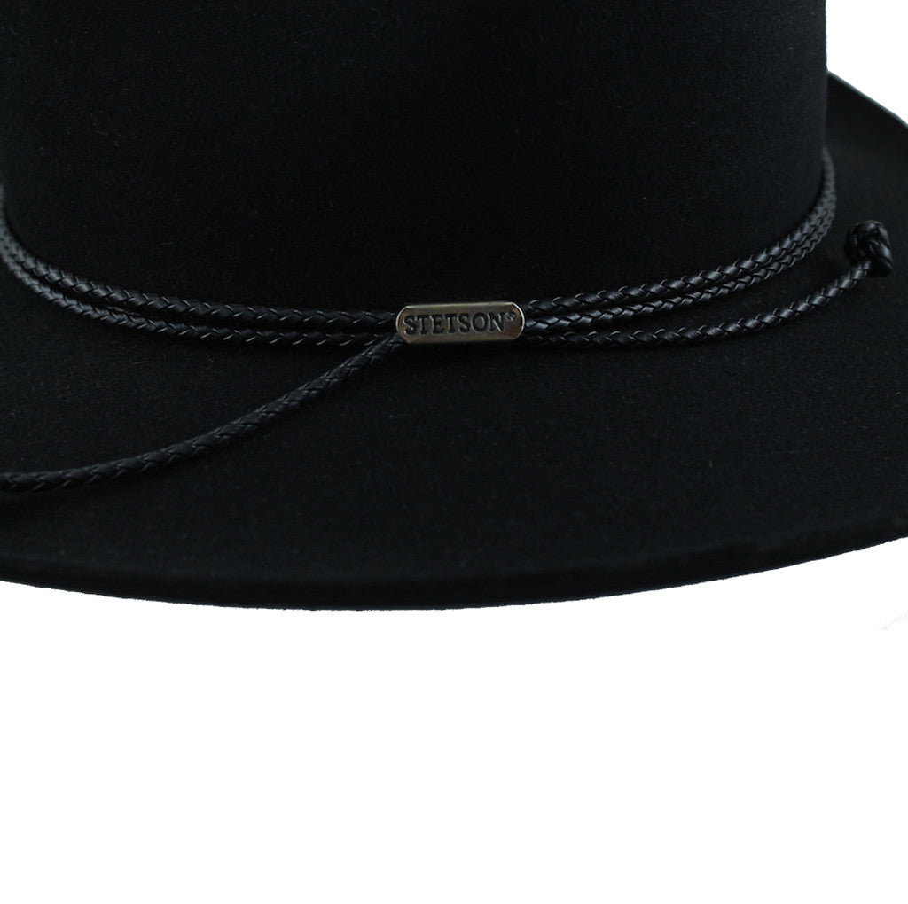 Stetson Carson 6x Acorn Black – Resistol & Stetson Hats Mexico